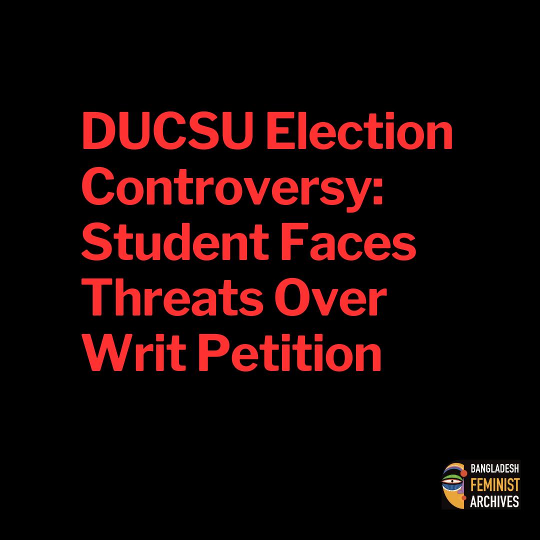 DUCSU Election Controversy: Student Faces Threats Over Writ Petition ...